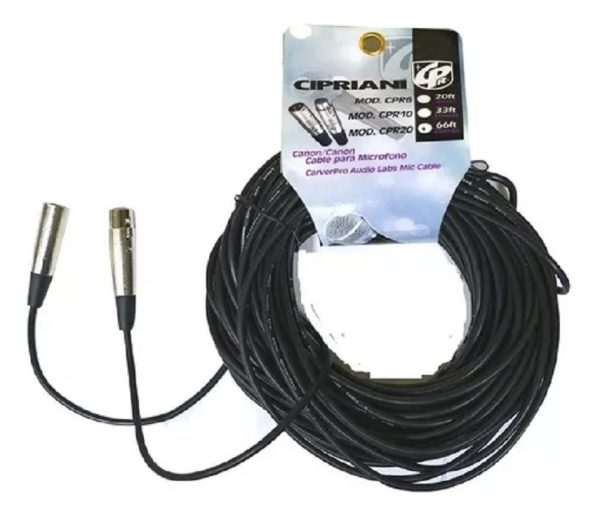 Cable Canon Canon 20mt Cipriani Todoaudio Chile | Todo Audio